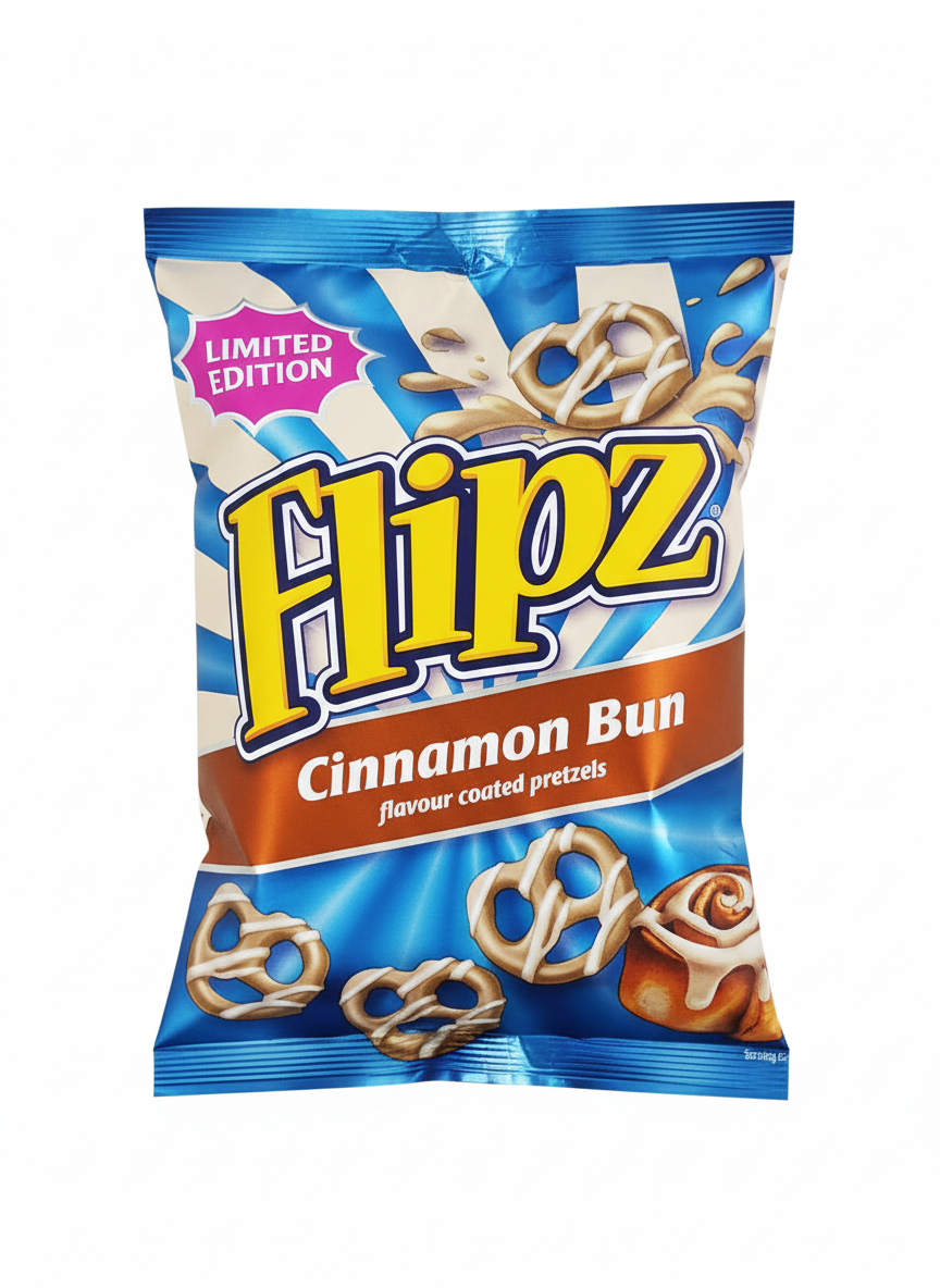 Flipz Limited Edition Cinnamon Bun 90g – Naschlando