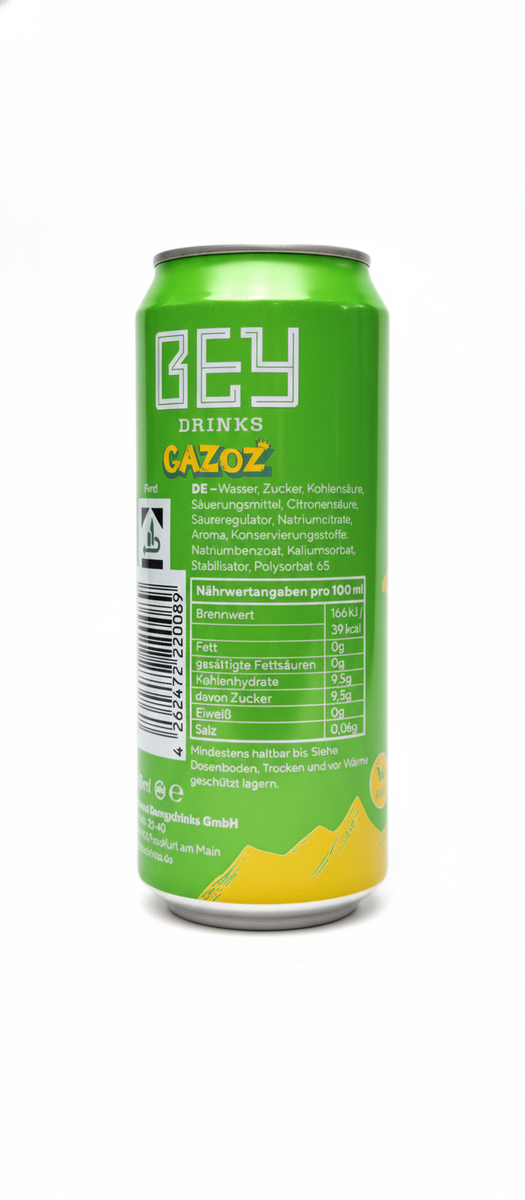 BEY GAZOZ BY EKO FRESH 0,33l – Naschlando